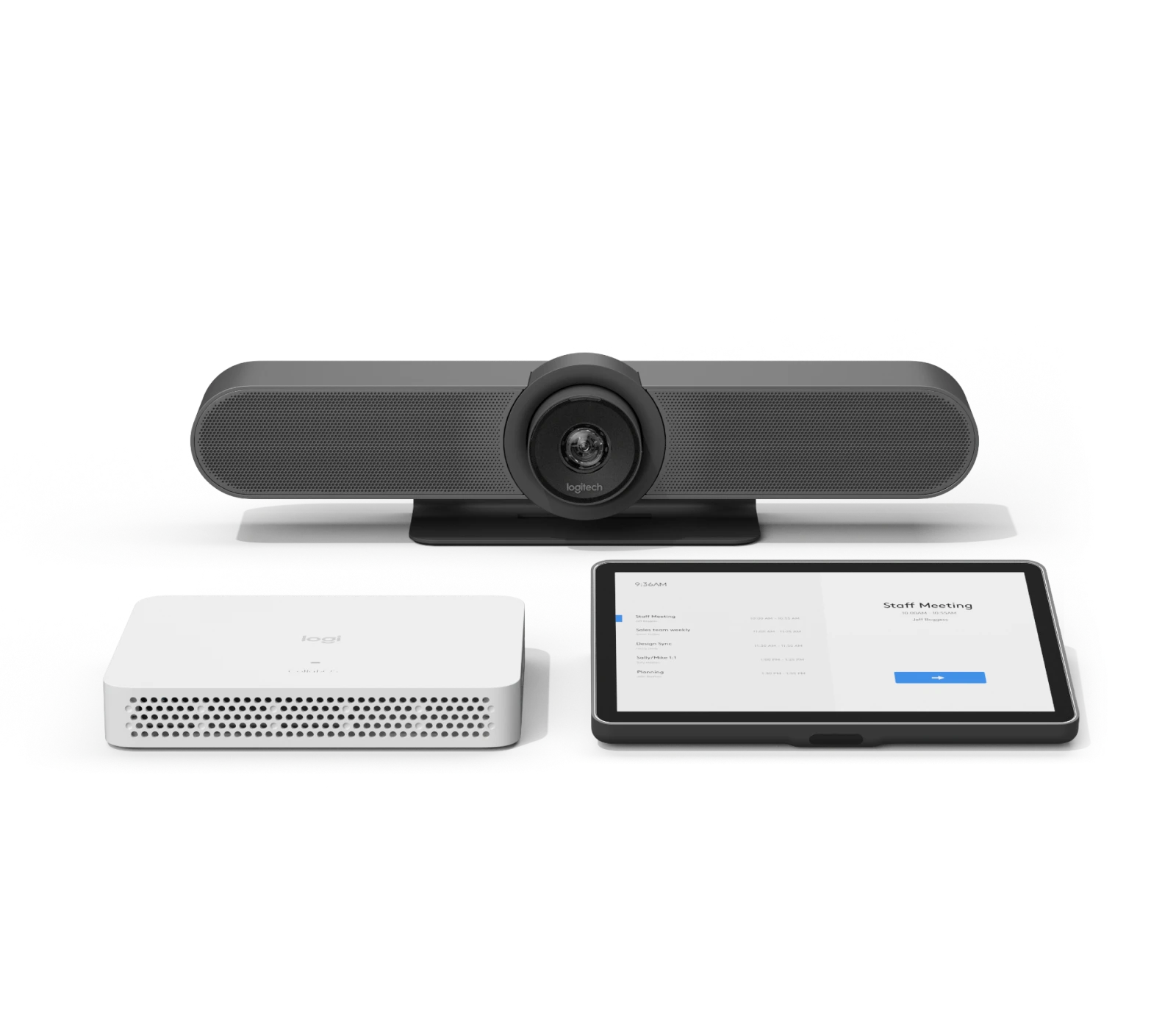 Logitech MeetUp + RoomMate + Tap IP + Compute Mount ...