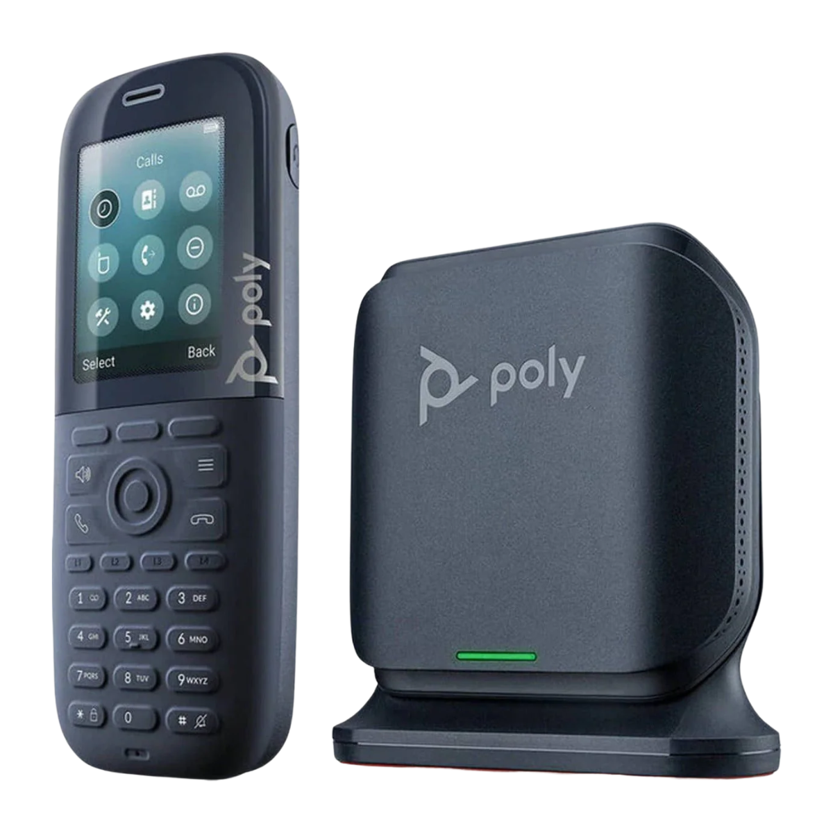 HP Poly Rove 30 + B2 Single/Dual Cell DECT Base Station Kit - NA ...