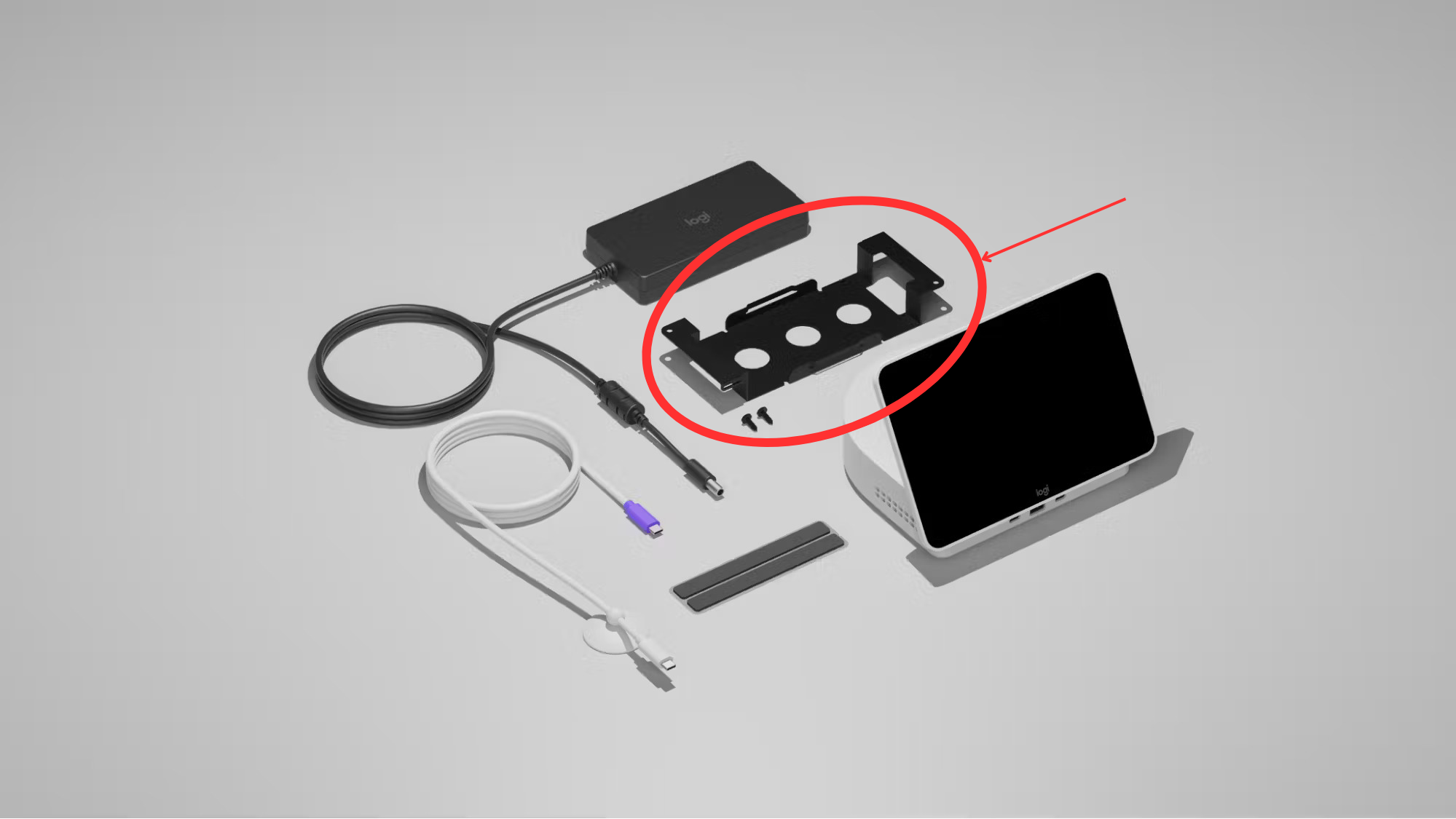 Logitech Logi Dock Flex Power Adapter Bracket - Logitech ...