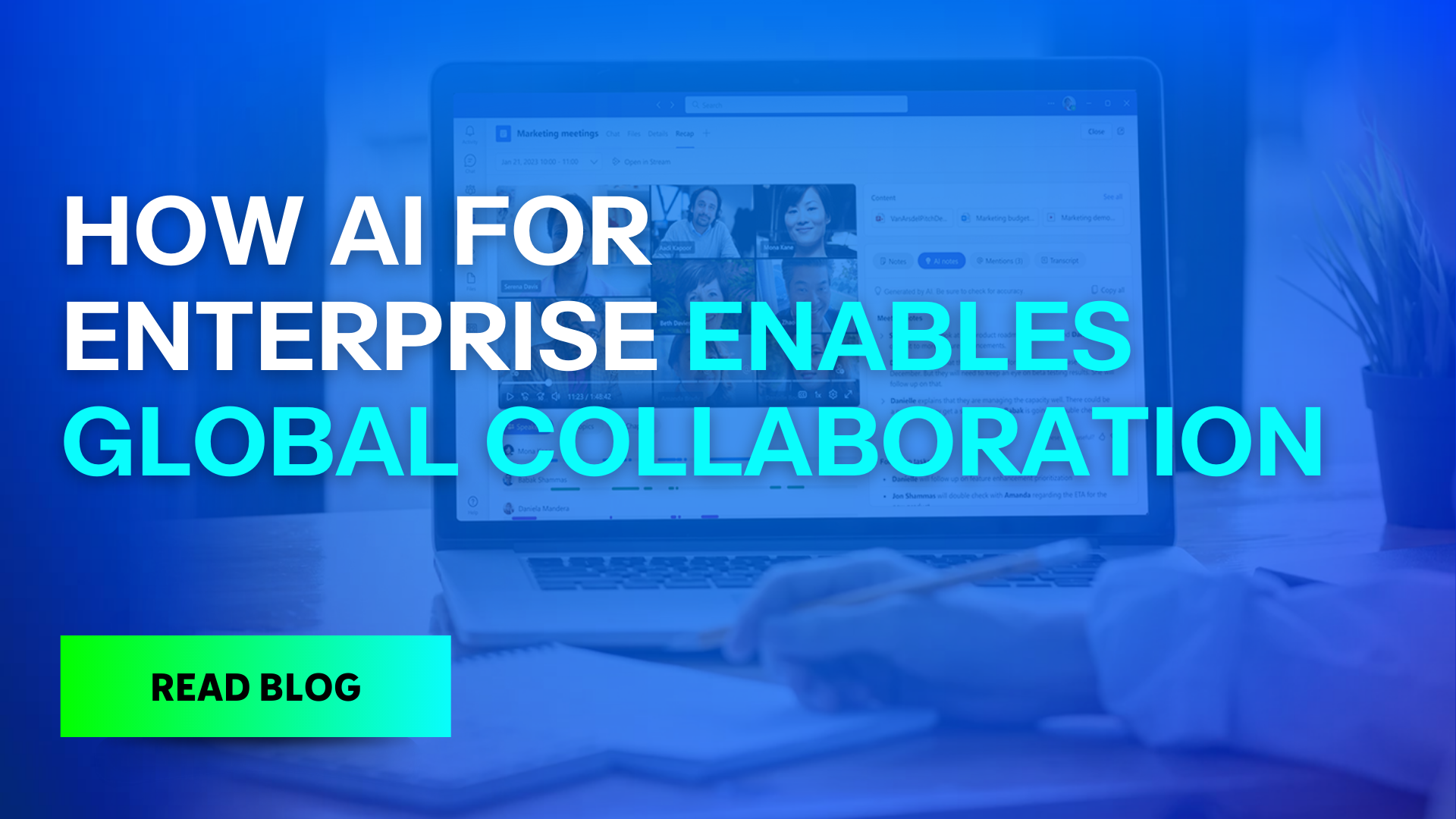 AI for Global Enterprise: Secure Team Collaboration Tools